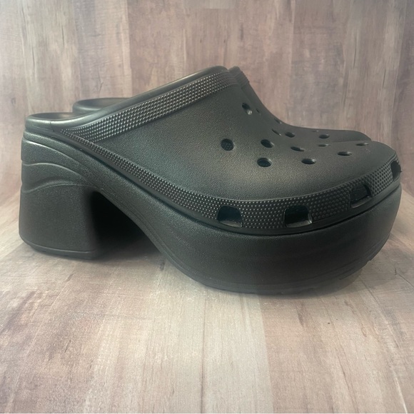 CROCS | Shoes | Crocs Siren Platform Clog Unisex M Womens 12 Block High ...